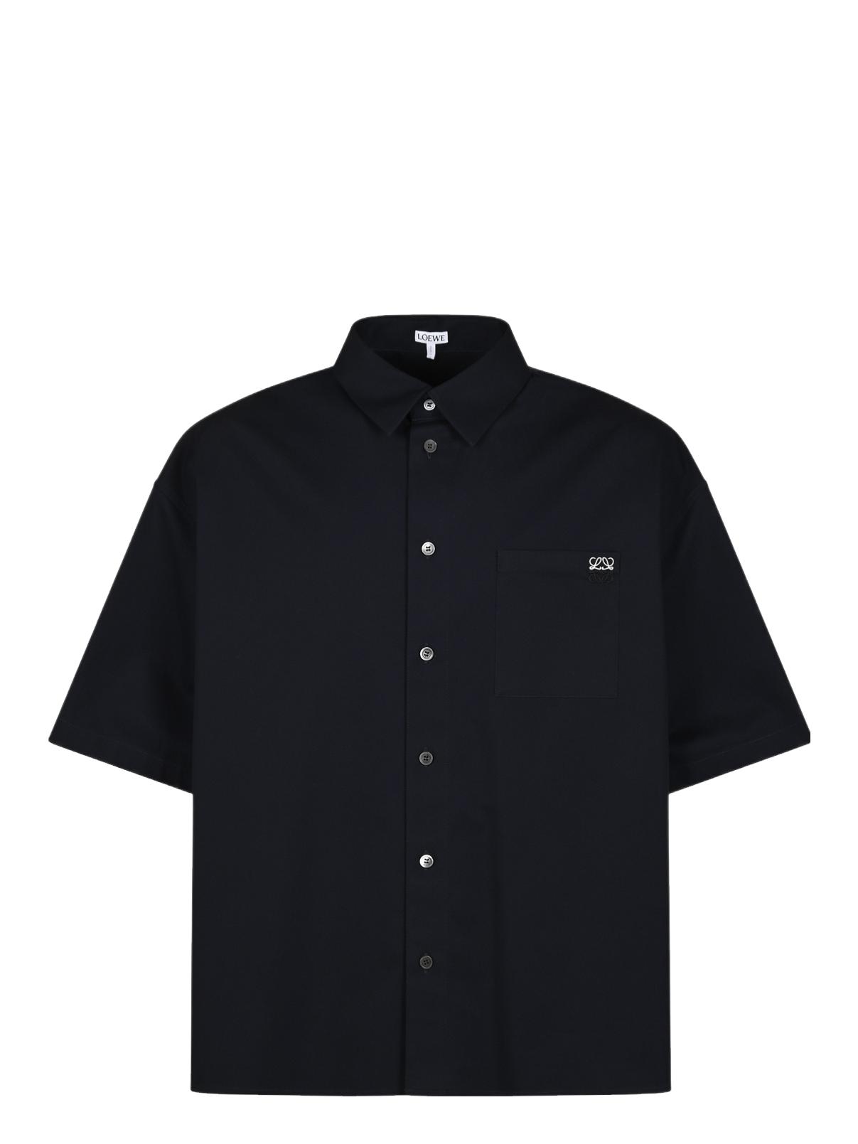 LOEWE Anagram-embroidered short-sleeve shirt